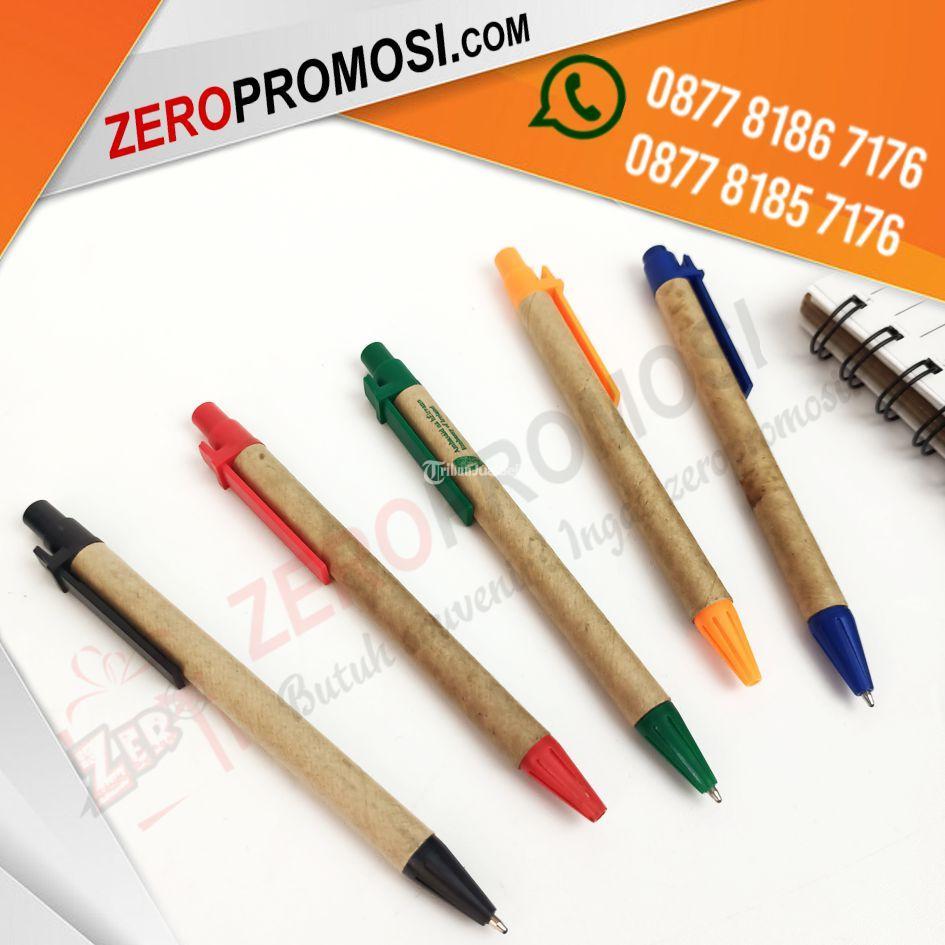 Pulpen Kertas Pen Recycle Promosi Custom Logo Brand di Tangerang ...