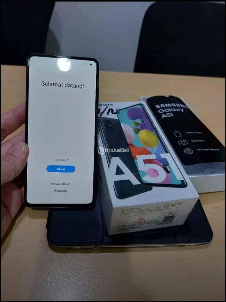 HP Samsung Galaxy A51 Hitam Ram 8GB 128GB Bekas Fullset di Jakarta ...