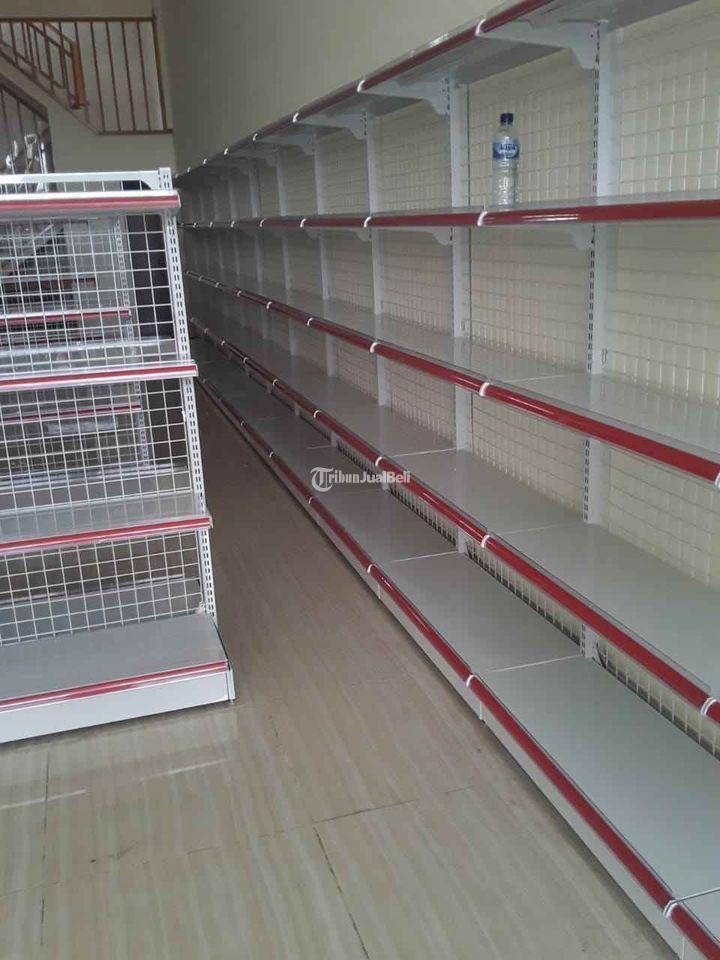 Jasa Pembuatan Rak Minimarket Putih di Gresik - Tribun JualBeli