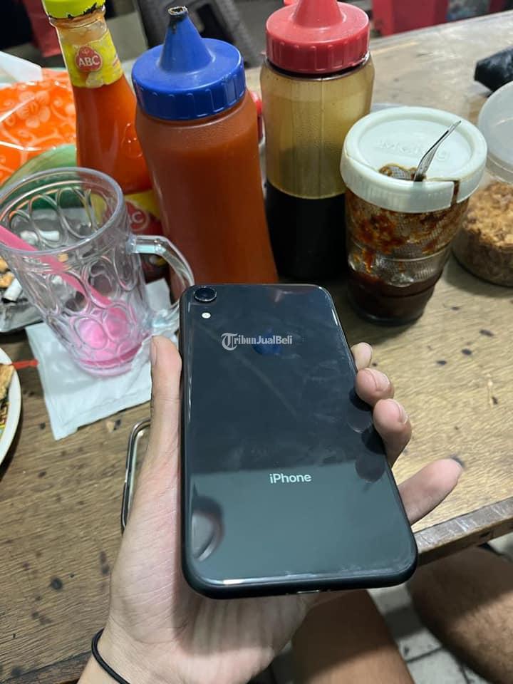 HP iPhone XR 64GB Black Ex Inter IMEI Aman Bekas Normal Face ID On di ...