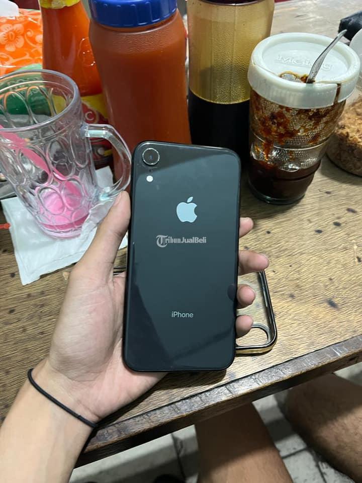 HP iPhone XR 64GB Black Ex Inter IMEI Aman Bekas Normal Face ID On di ...
