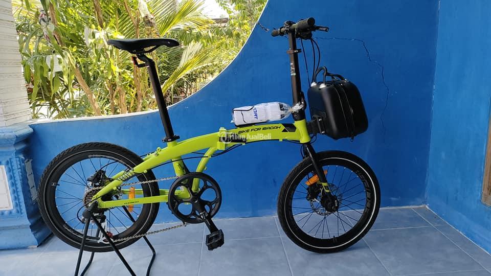 Sepeda Lipat Element Frame Aluminium Seconf 8 Speed Bonus Banyak di ...