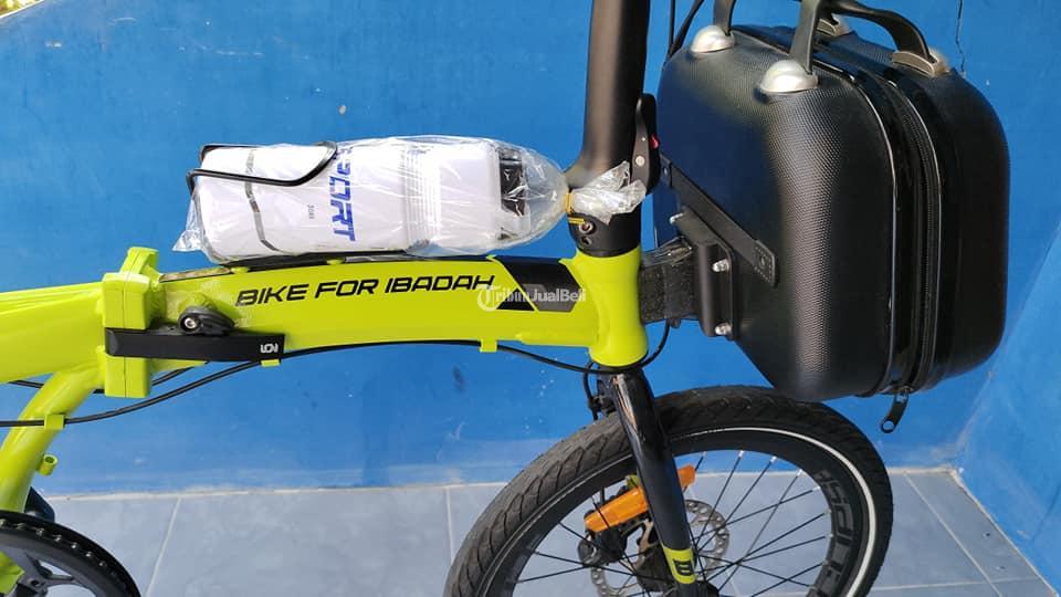 Sepeda Lipat Element Frame Aluminium Seconf 8 Speed Bonus Banyak di ...