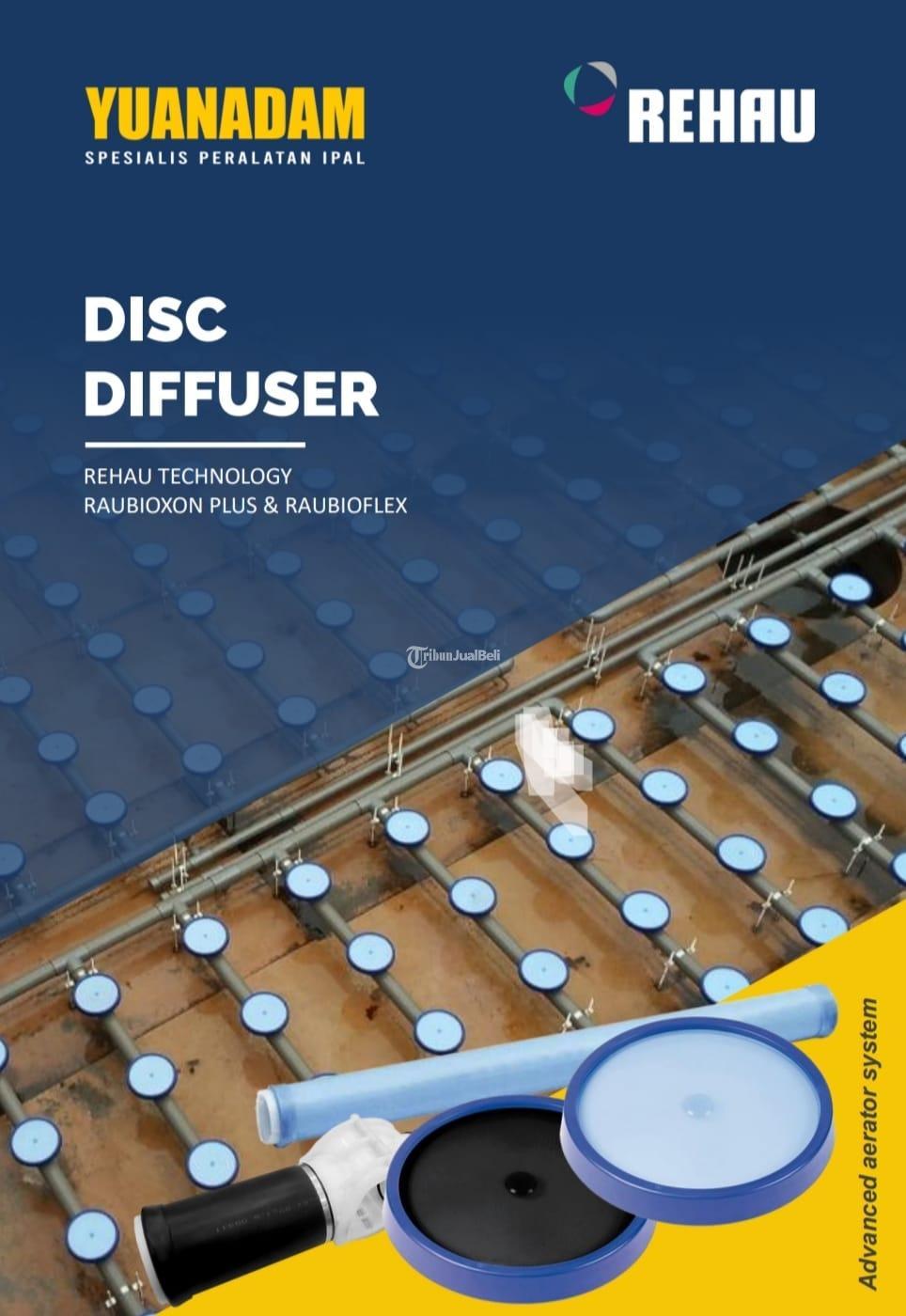 Peralatan Ipal Diffuser Rehau Jerman di Surabaya - Tribun JualBeli