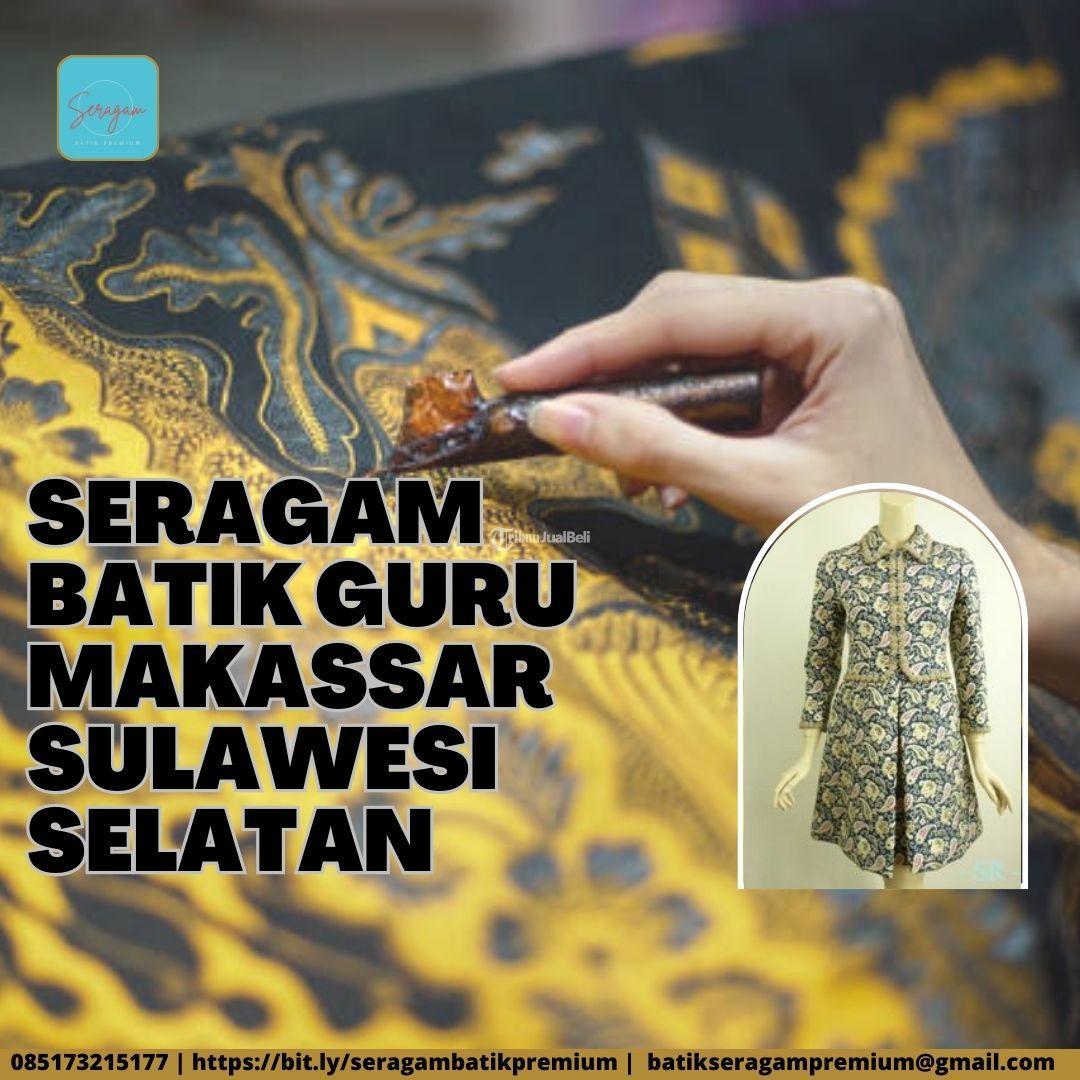 Seragam Batik Guru Motif Lontara di Makassar - Tribun JualBeli