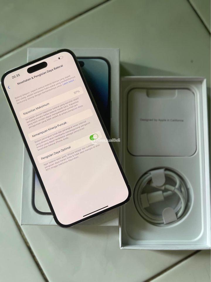 HP Apple iPhone 14 Pro Max White 125GB Second Inter ZPA Nominus Fullset ...