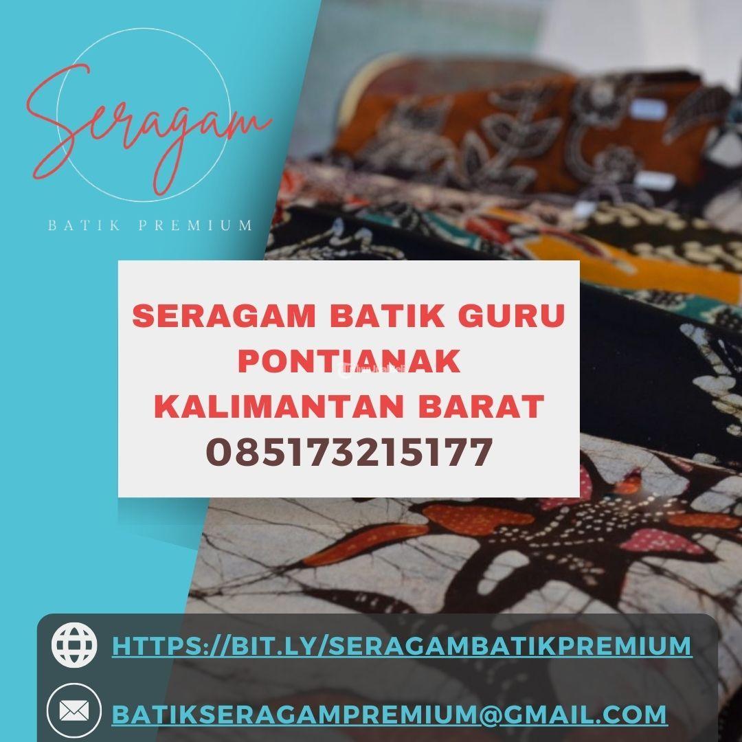 Seragam Batik Guru Beragam Motif di Pontianak Kalimantan Barat - Tribun ...
