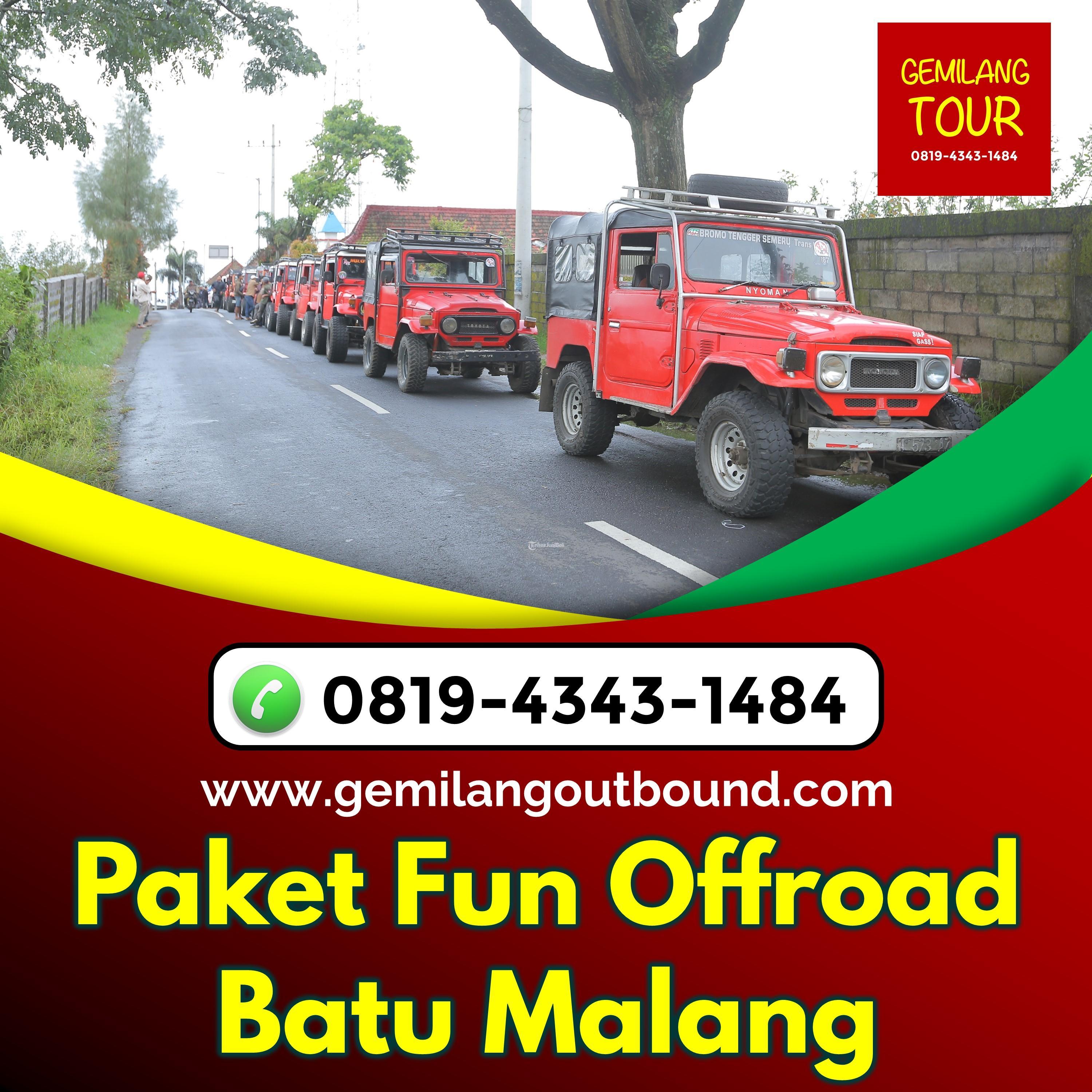 Paket Fun Offroad Jeep Wisata ke Batu di Malang - Tribun JualBeli