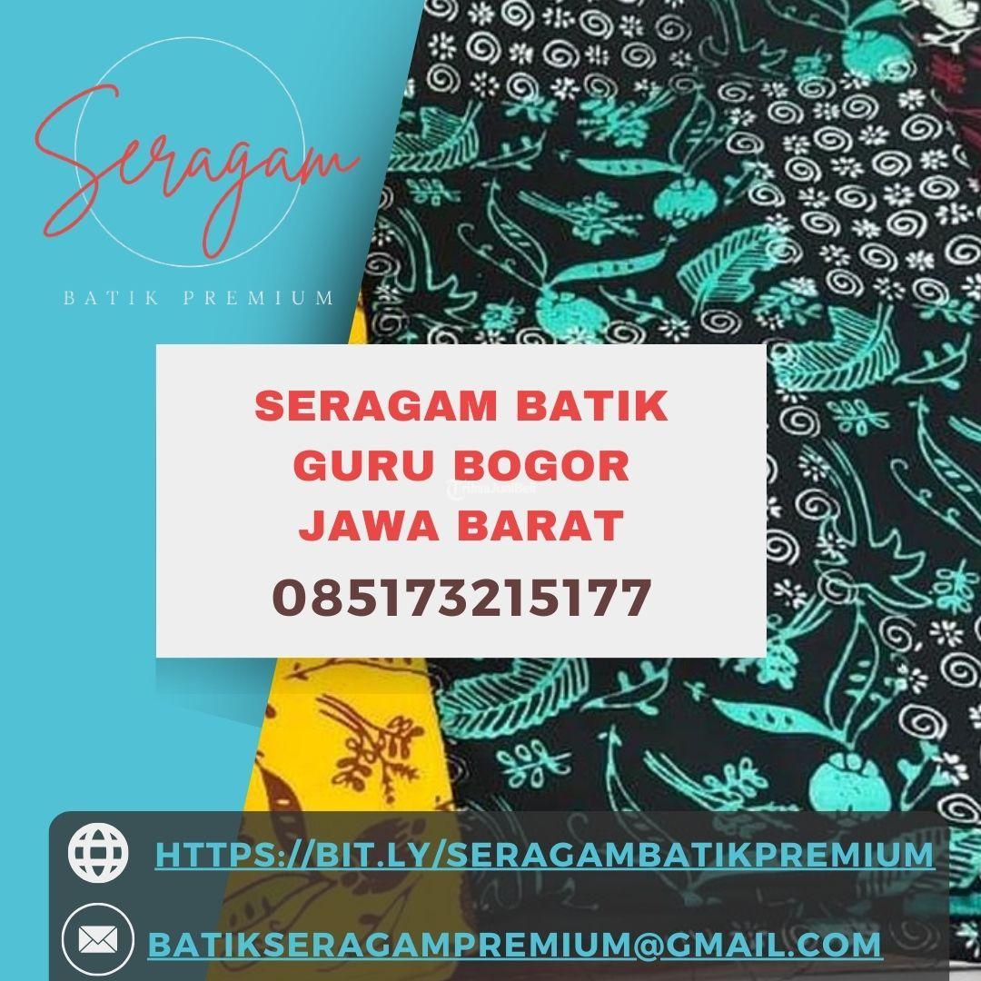 Seragam Batik Guru Motif Bunga di Bogor Kota - Tribun JualBeli