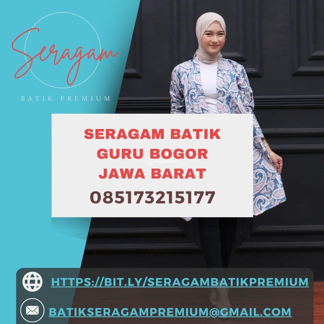 Seragam Batik Guru Motif Bunga di Bogor Kota - Tribun JualBeli