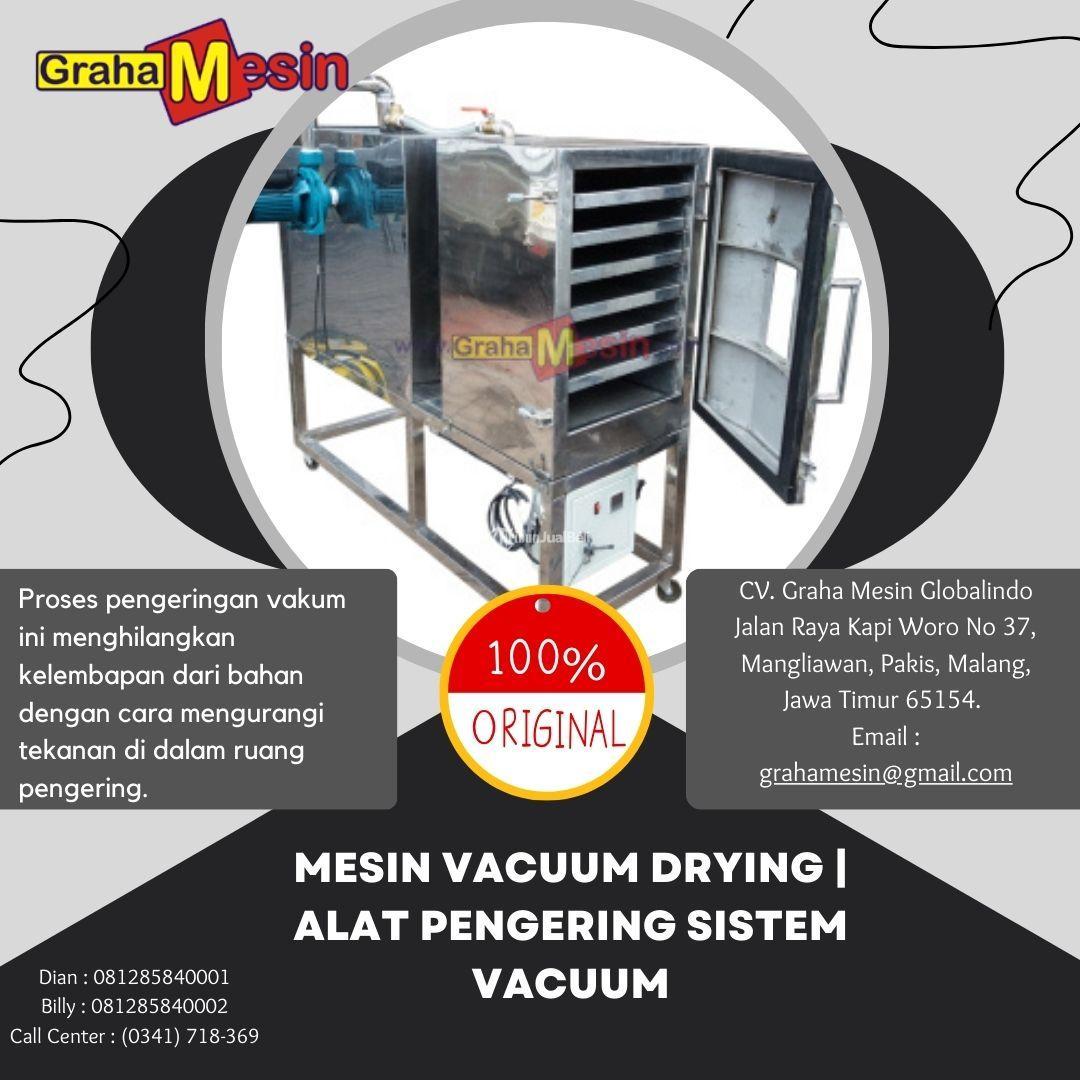 Mesin Vacuum Drying Alat Pengering Sistem Vacuum di Malang - Tribun ...