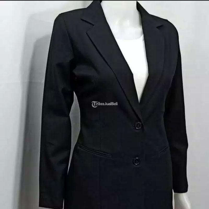 Blazer Jas Wanita Model Simple Bahan High Twist di Bogor - Tribun JualBeli