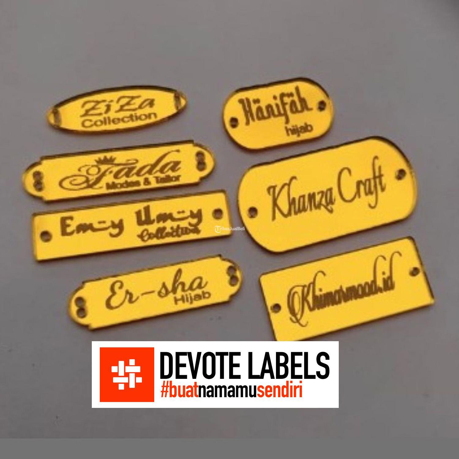 Label Pakaian Akrilik di lBogor - Tribun JualBeli