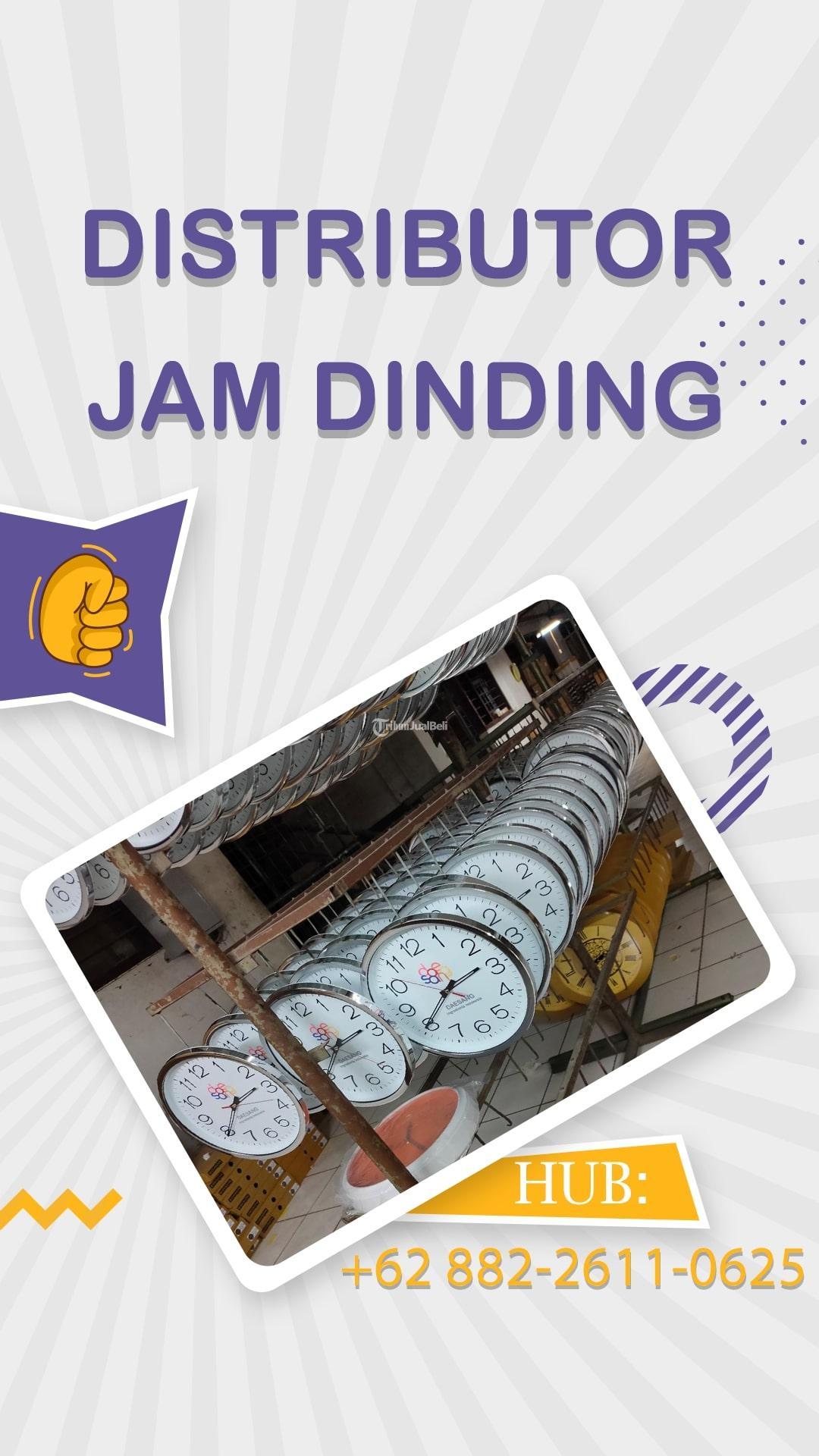 Distribusi Jam Dinding Grosir Harga Murah di Bogor - Tribun JualBeli