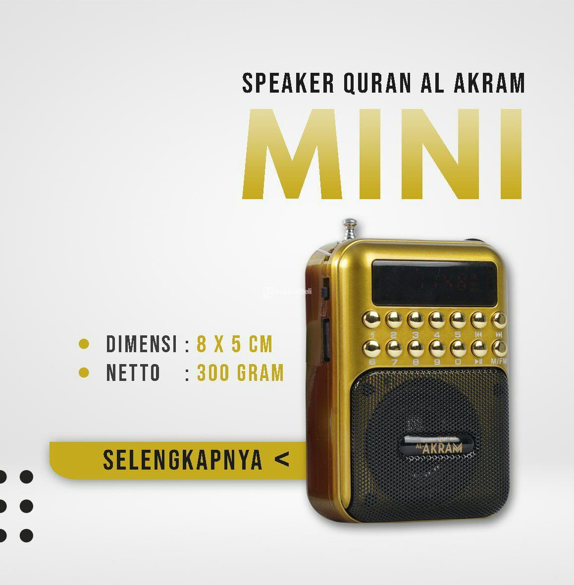 Murottal Alquran 30 Juz Lengkap Tipe Mini Al Akram Qori Timur Tengah ...
