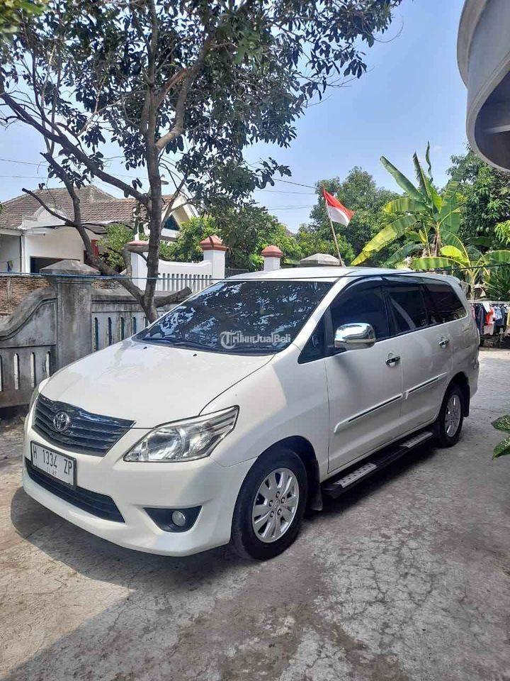 Mobil Toyota Innova 2012 G Metic Putih Mesin Kering Siap Pakai Solo ...