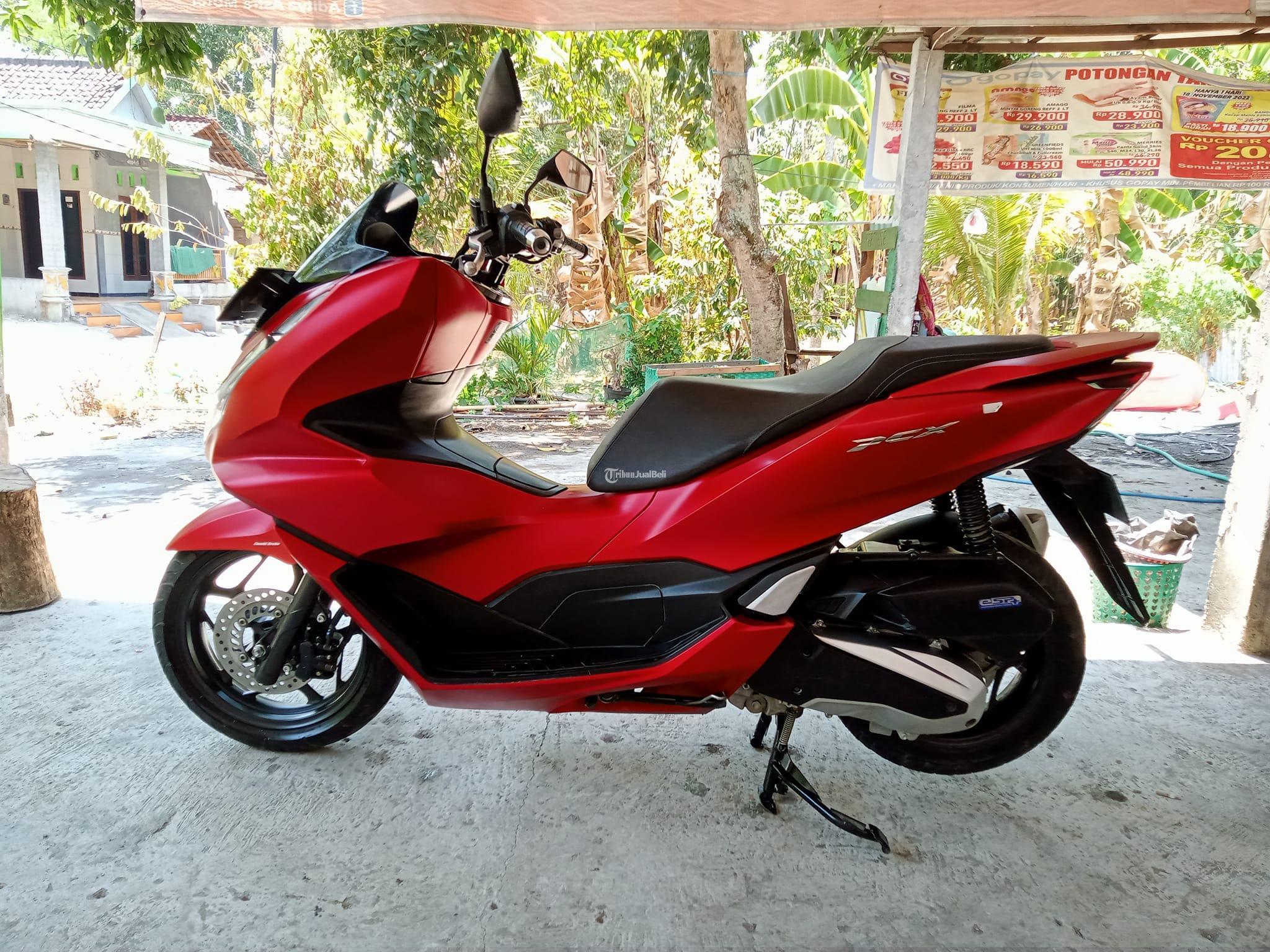 Motor Honda PCX Bekas Tahun 2016 Warna Merah Siap Pakai Harga Nego ...