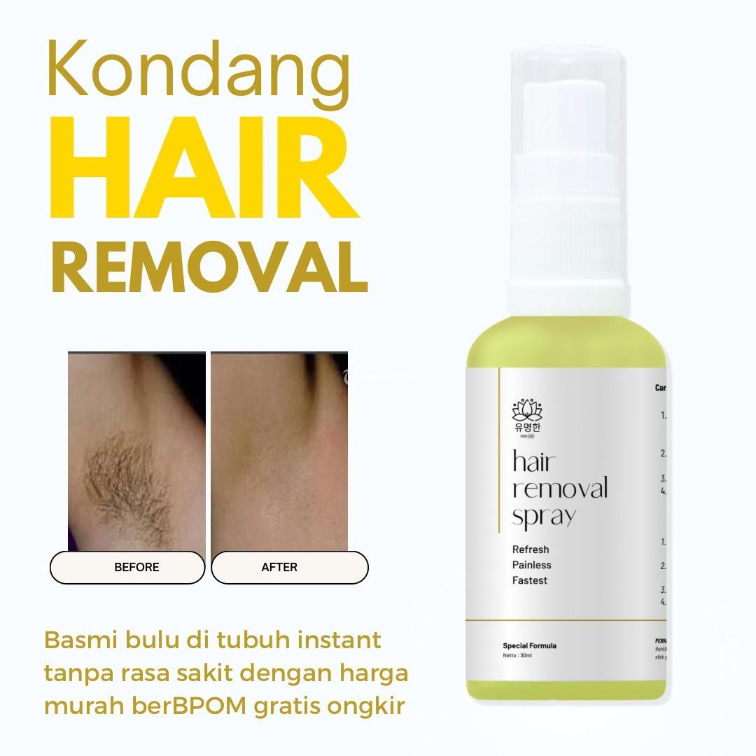 Perontok Bulu Kaki Permanen Kondang Hair Removal Spray di Banjar ...