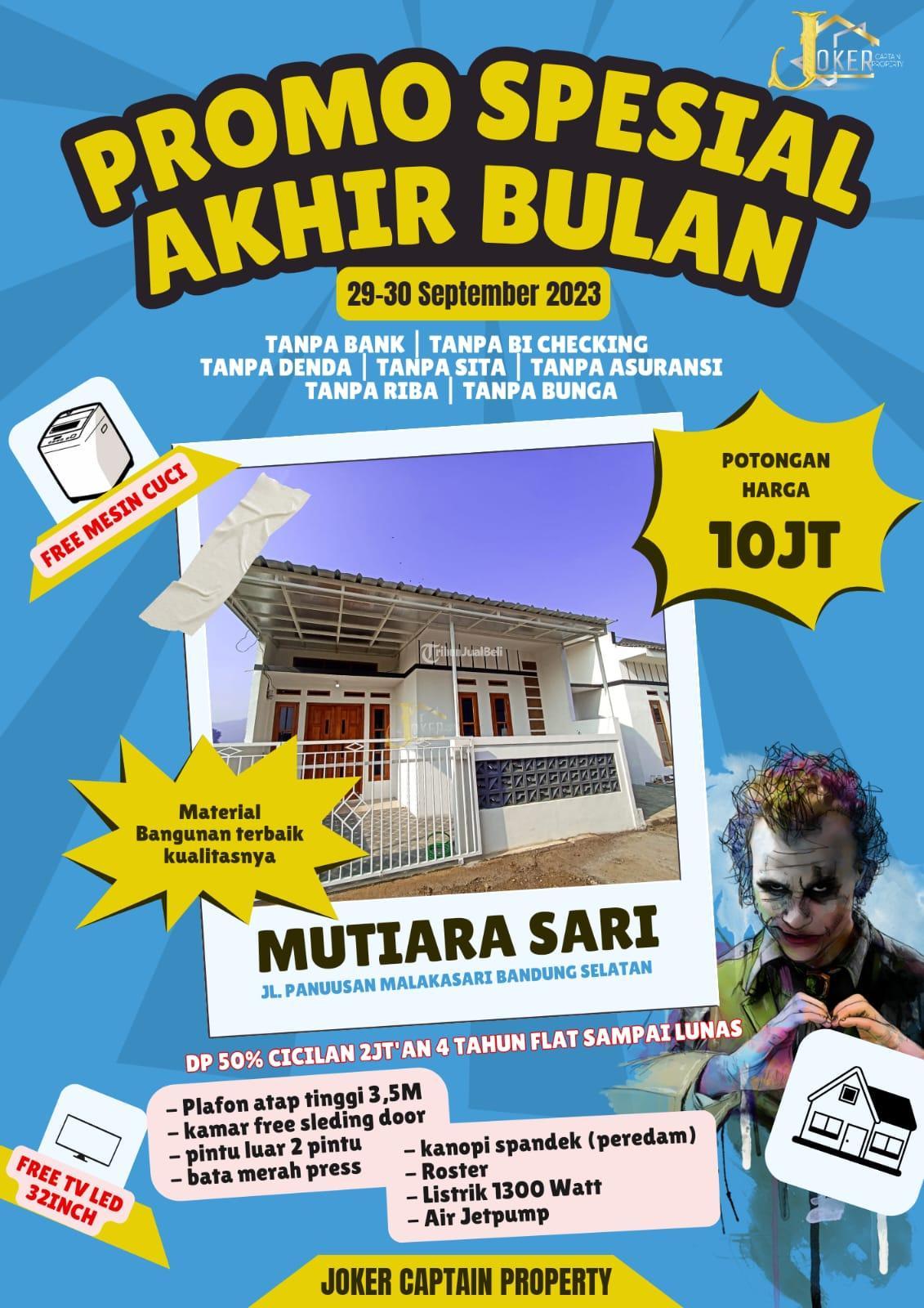 Jual Rumah KPR Syariah Proses Mudah Cicilan Murah Baru Desain Bagus ...