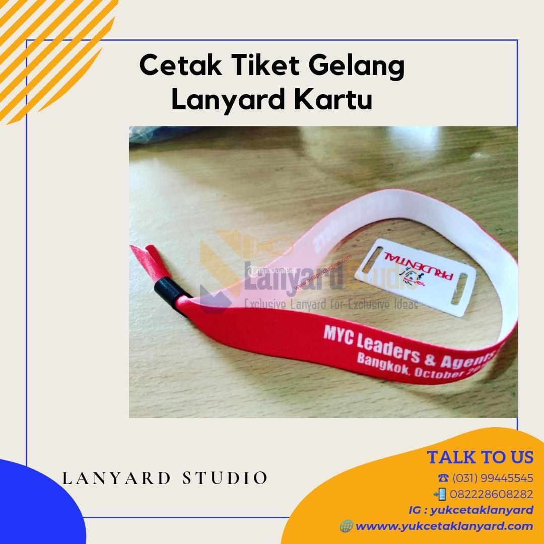 Pabrik Cetak Tiket Gelang Event Konser Seminar Murah di Surabaya Hub ...