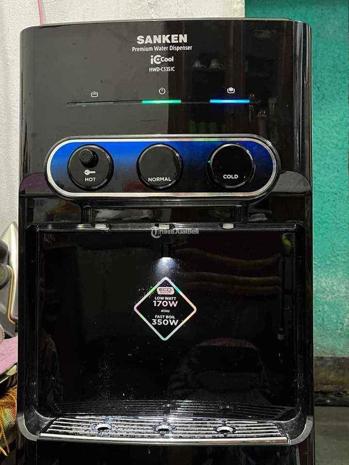 Dispenser SANKEN HWDC535IC Hitam Silver Bekas Like New Normal di ...