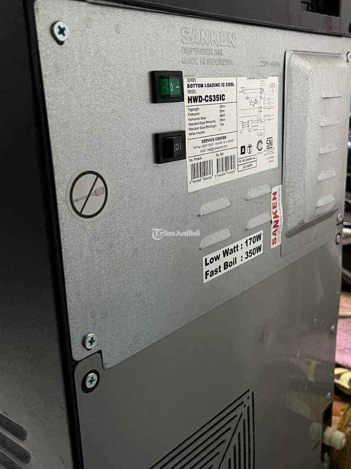 Dispenser SANKEN HWDC535IC Hitam Silver Bekas Like New Normal di ...