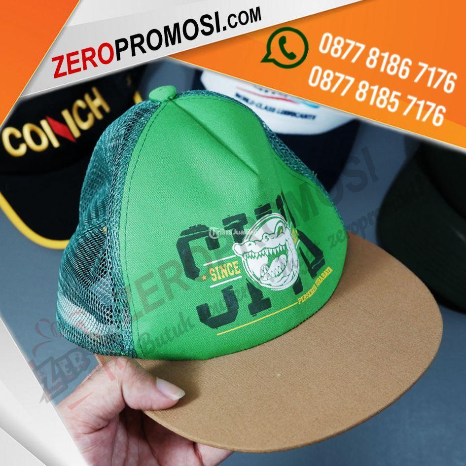 Topi Trucker Jaring Custom Logo Nama di Tangerang - Tribun JualBeli