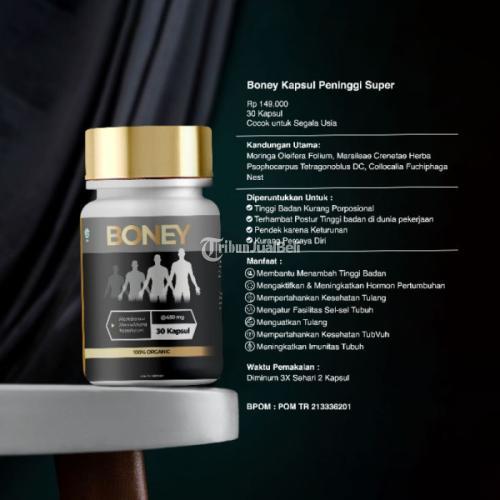 Boney Obat Peninggi Badan Herbal Original - Tribun JualBeli