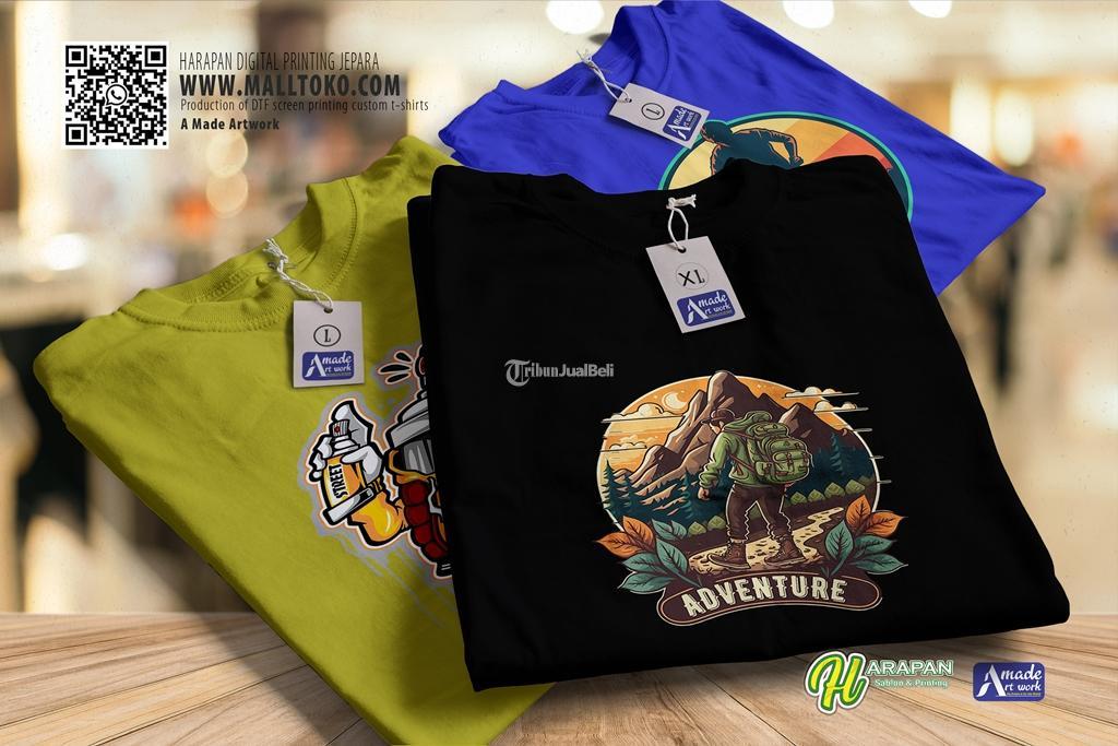 Sablon Kaos Jakarta Custom Satuan Cititex Harapan Digital Printing di ...