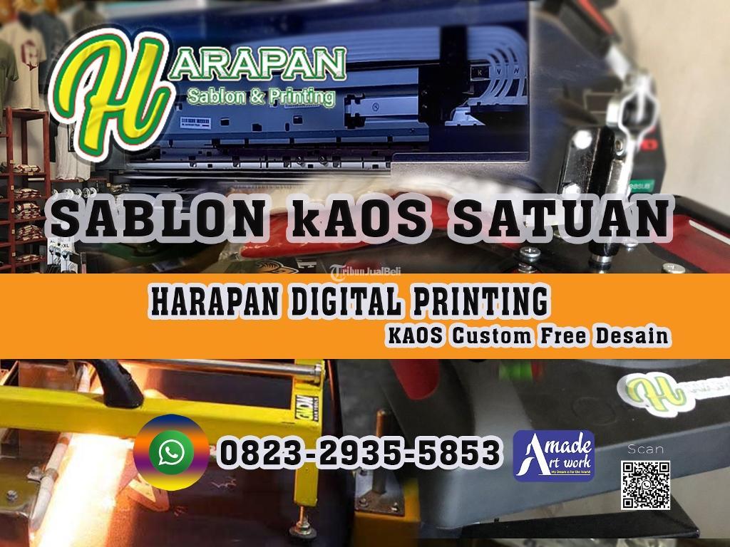 Sablon Kaos Custom Jakarta Harapan Digital Printing Terdekat Jakarta ...