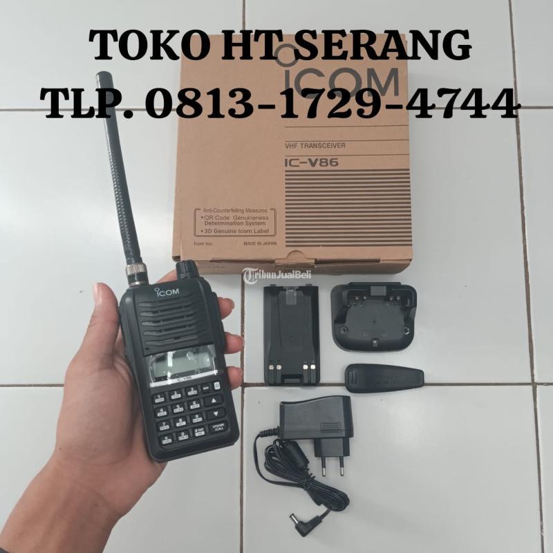 Sedia HT ICOM ICdiV86 Frekuensi VHF 136di174MHz di Serang Banten ...