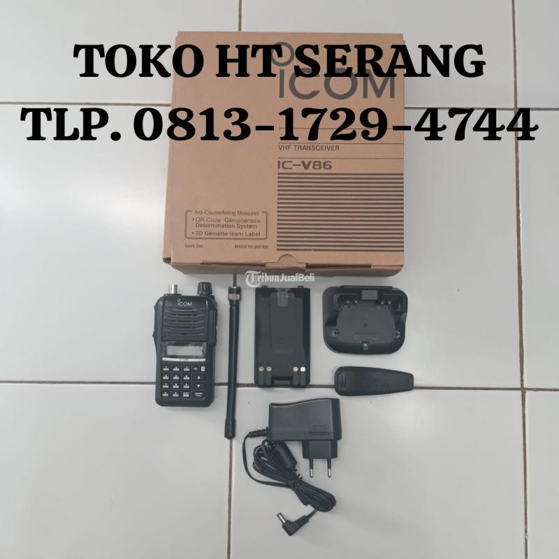 Sedia HT ICOM ICdiV86 Frekuensi VHF 136di174MHz di Serang Banten ...