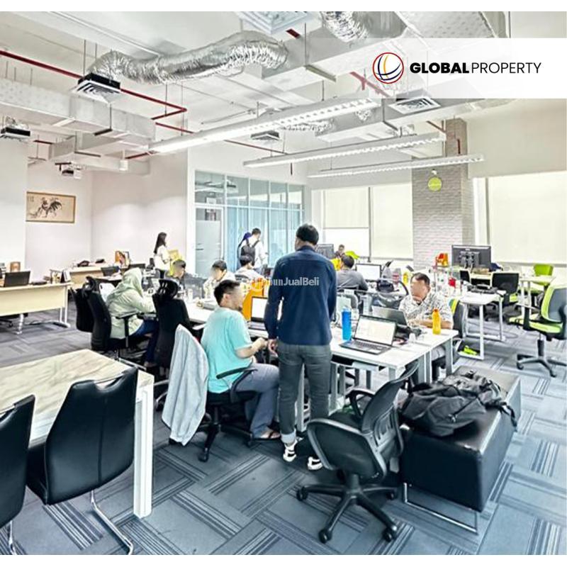 Disewakan Kantor Office Space Soho Capital Luas 211,66m2 Lokasi ...