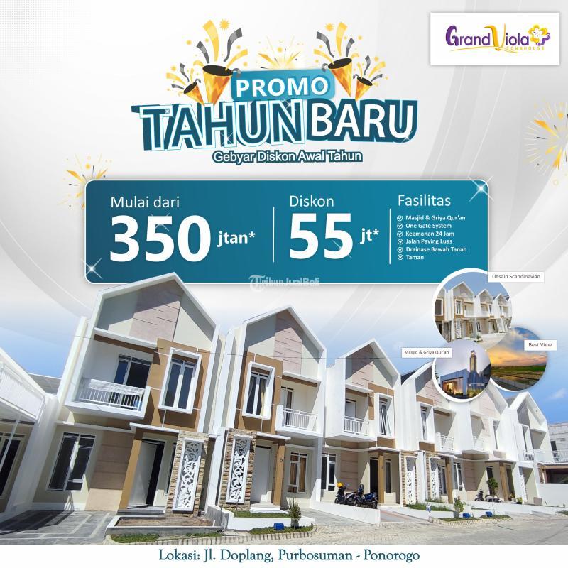 Jual Rumah Baru di Perumahan Syariah Promo Mulai Tipe 44 di Ponorogo ...
