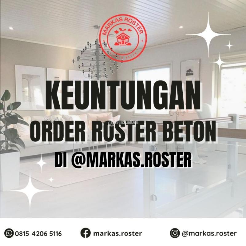 Roster Beton Minimalis Motif Persegi Jaring di Argomulyo Salatiga Jawa ...