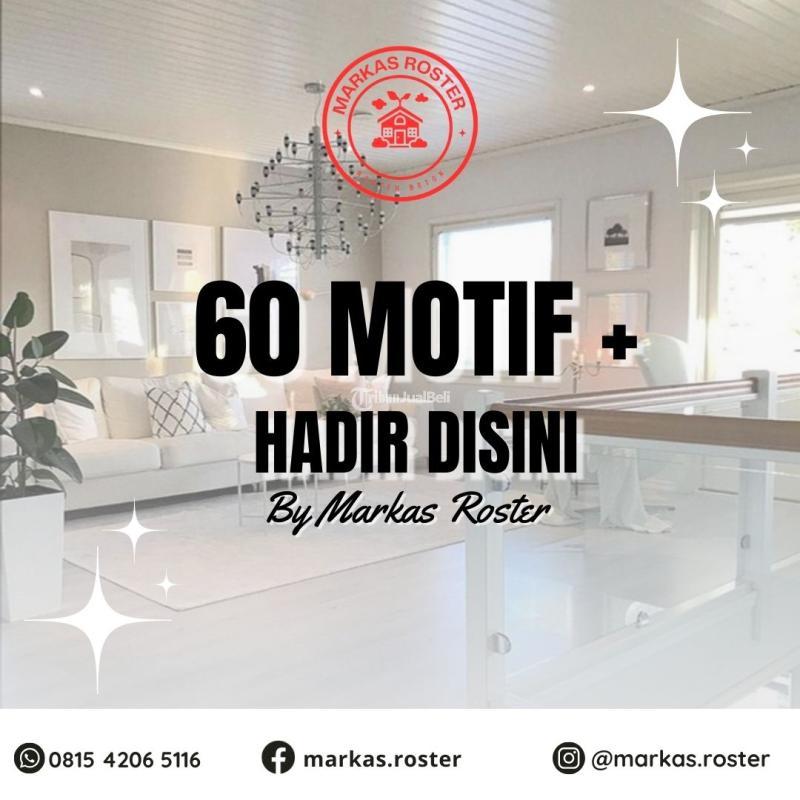 Roster Beton Minimalis Motif Persegi Jaring di Argomulyo Salatiga Jawa ...