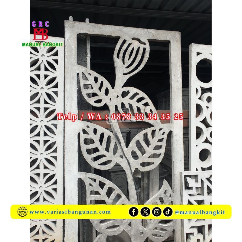 GRC Krawangan Motif Daun Klasik Custom di Sleman Yogyakarta - Tribun JualBeli