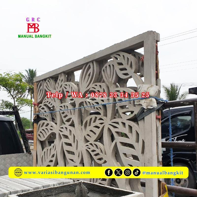 GRC Krawangan Motif Daun Klasik Custom di Sleman Yogyakarta - Tribun JualBeli