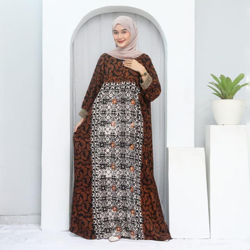 Kaftan Batik Cap Batik Roro Syifa di Pekalongan Jawa Tengah - Tribun ...