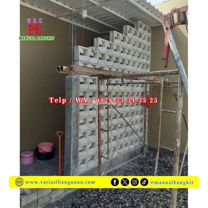 Roster Dinding Teras Minimalis Motif L Berkualitas di Sleman Yogyakarta ...