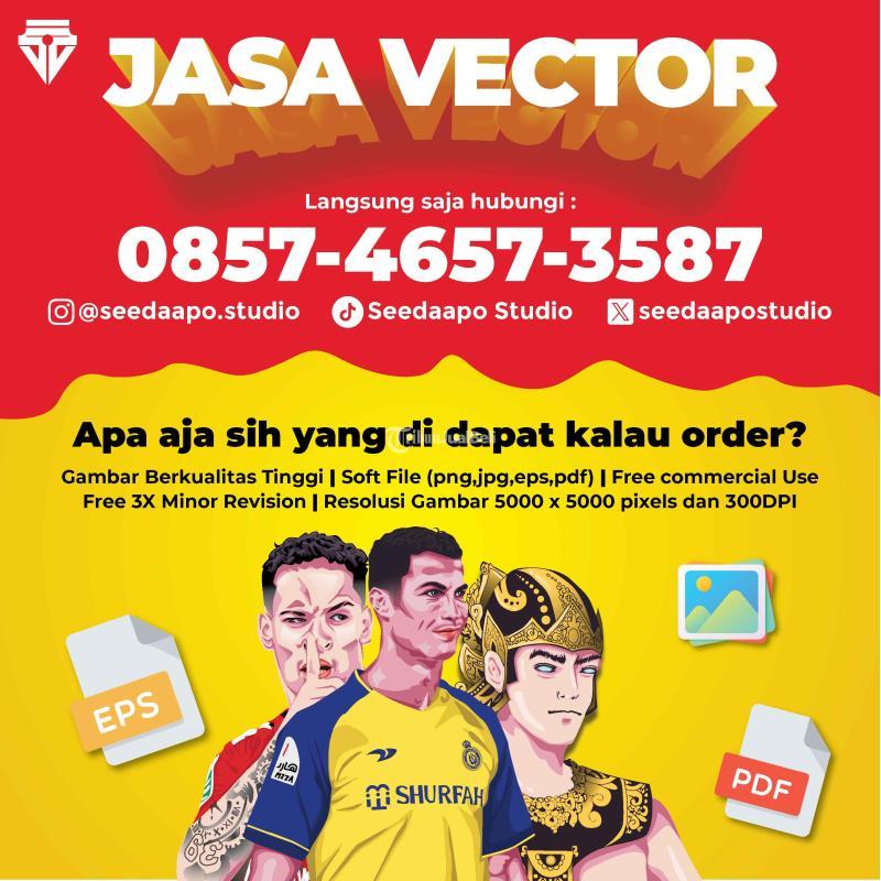 Pelopor Jasa Vector Art Cartoon Portrait Design Terbaik Di Jakarta Selatan Tribun Jualbeli 