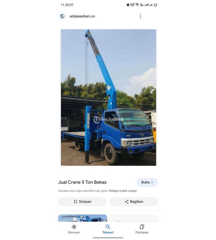 Sewa Rental Crane TMC 3 Ton di Surabaya Jawa Timur - Tribun JualBeli
