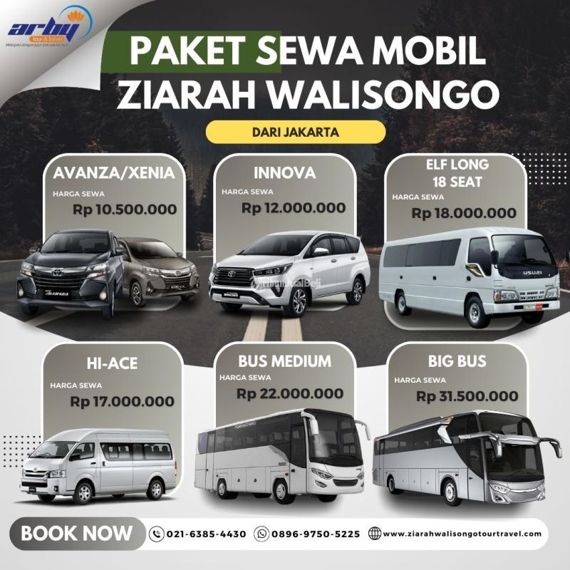 Sewa Mobil Ziarah Walisongo Start Jakarta 4h3m 2024 di Jakarta Pusat ...
