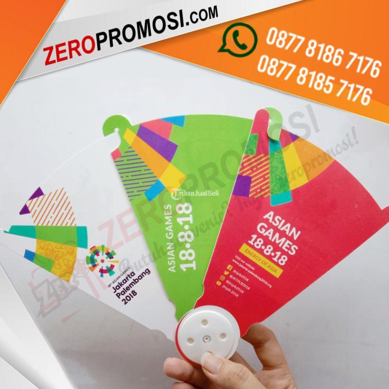 Merchandise Kipas Tangan Model Buku bahan PVC Custom di Tangerang ...