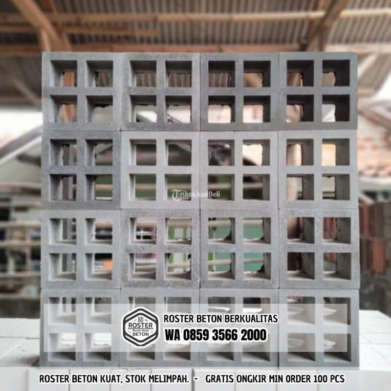 Roster Beton Pagar Dinding Minimalis Modern di Gresik - Tribun JualBeli