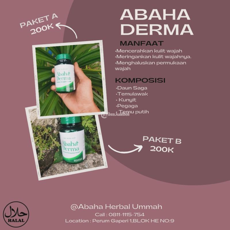 Abaha Derma Obat Jerawat Alami Bergaransi di Bogor - Tribun JualBeli