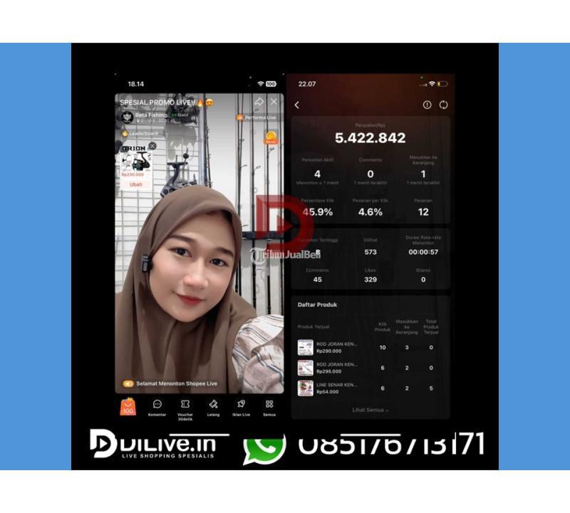 Host Profesional diLIVEin Jasa Tiktok Live Lengkap dengan Host dan ...