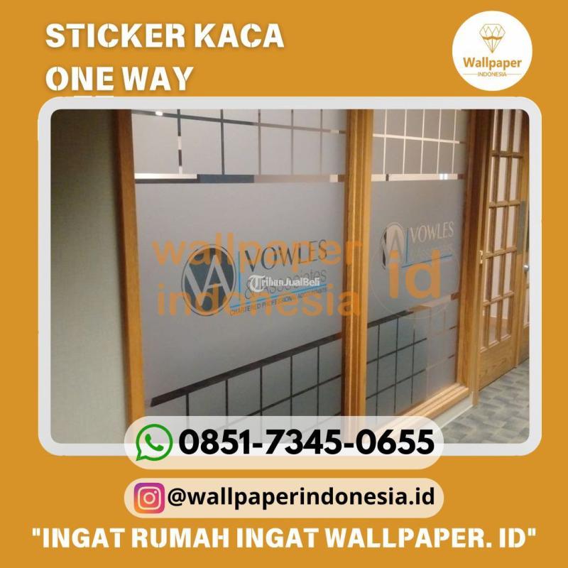 Stiker Kaca Oneway Mudah Pasangnya di Malang Kota - Tribun JualBeli