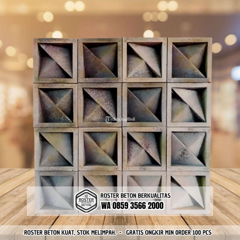 Roster Beton 20x20 Minimalis di Madiun - Tribun JualBeli