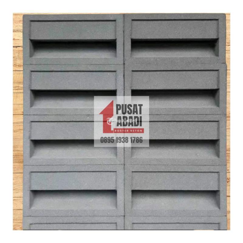 Roster Beton Minimalis Motif Jalusi untuk Gudang dan Pembangunan di ...